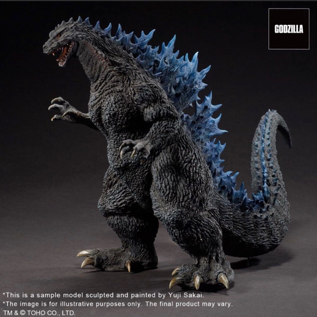 XPlus Toho 30cm Godzilla 2000 Millenium Maquette Yuji Sakai, Hobbies ...