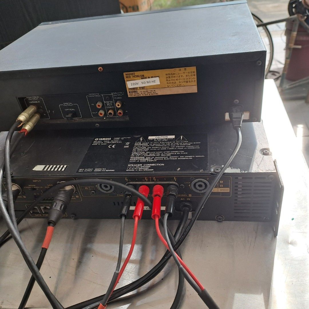 Yamaha T4n power amp, Audio, Other Audio Equipment on Carousell