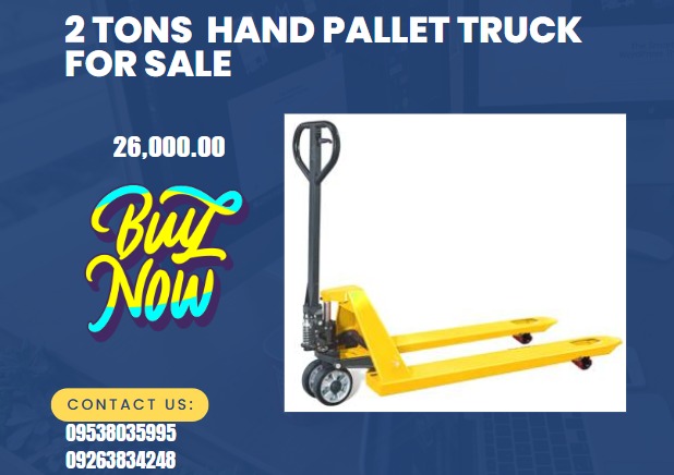 2 TONS HAND PALLET TRUCK FOR SALE, Everything Else, Others on Carousell