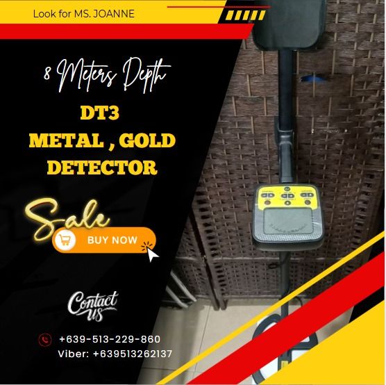 8 METERS DEPTH DT3 SCANNER METAL , GOLD DETECTOR, Everything Else ...