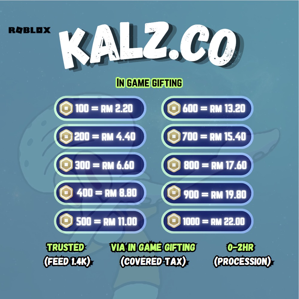 [ READY STOCK ] ROBLOX ROBUX INGAME GIFTING, Video Gaming, Video Games ...