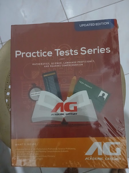 ACADEMIC GATEWAY PRACTICE TESTS SERIES (REVIEWER FOR UPCAT, USTET, DCAT ...