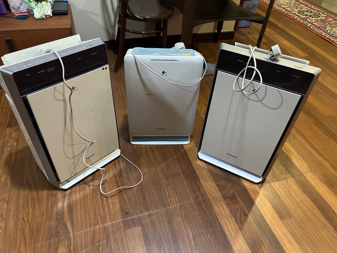 Air filter panasonic 3 units, Furniture & Home Living, Lighting & Fans ...