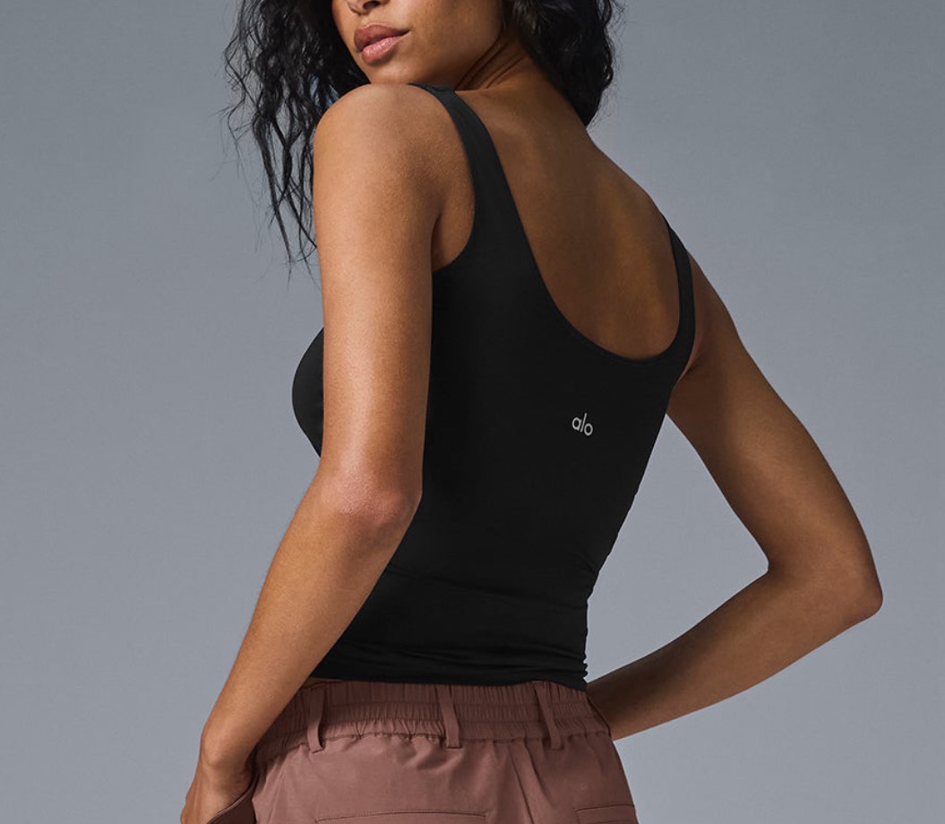 Alo Yoga Sheer Glow Tank, Women's Fashion, Activewear on Carousell