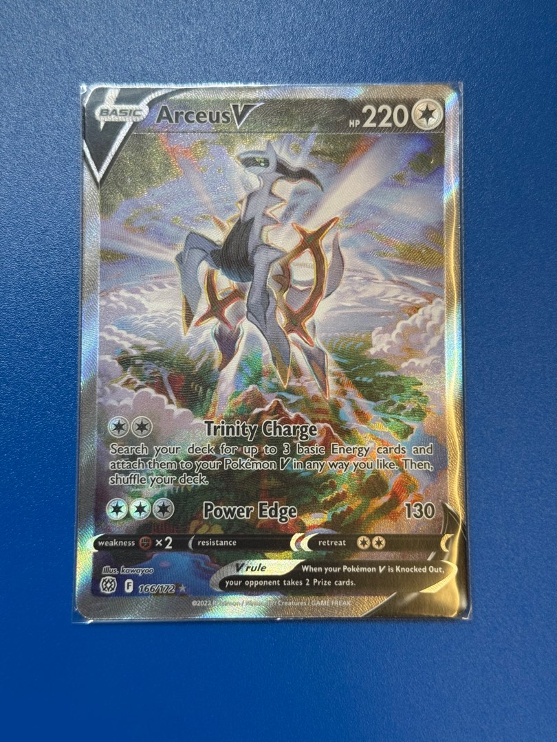 Arceus V | Pokemon Brilliant Stars, Hobbies & Toys, Toys & Games on ...