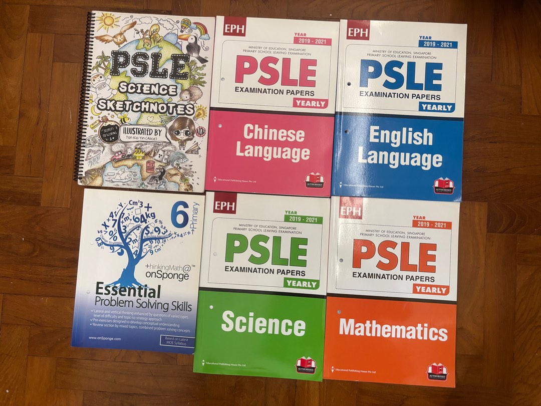 Assorted PSLE assessment books, Hobbies & Toys, Books & Magazines ...