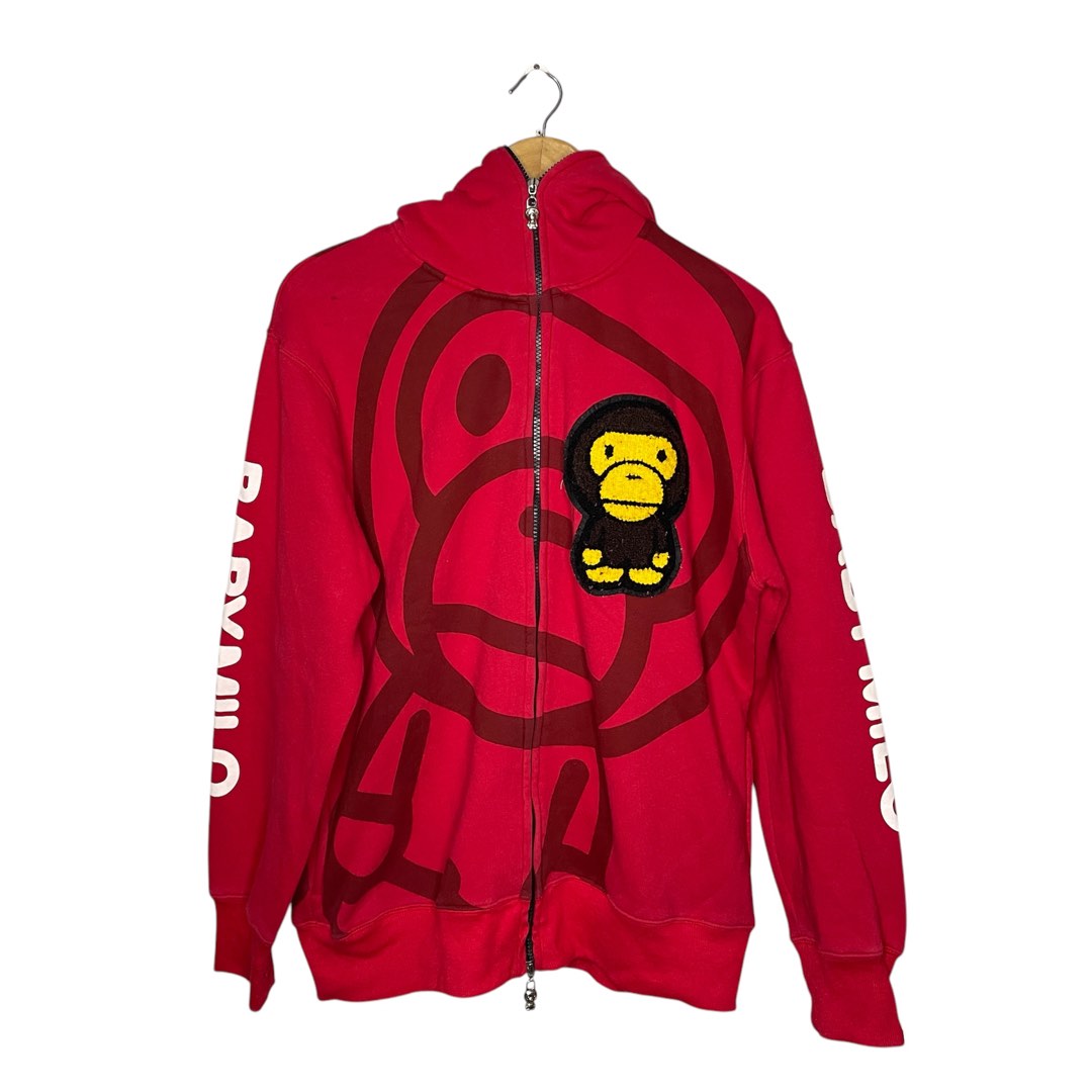 Baby Milo By Bathing Ape Full Zip Hoodie, Luxury, Apparel on Carousell