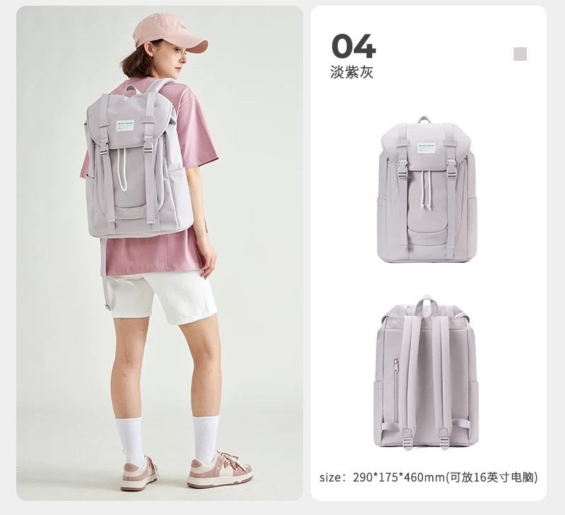 BNIB Lilac Backpack, Women's Fashion, Bags & Wallets, Backpacks on ...