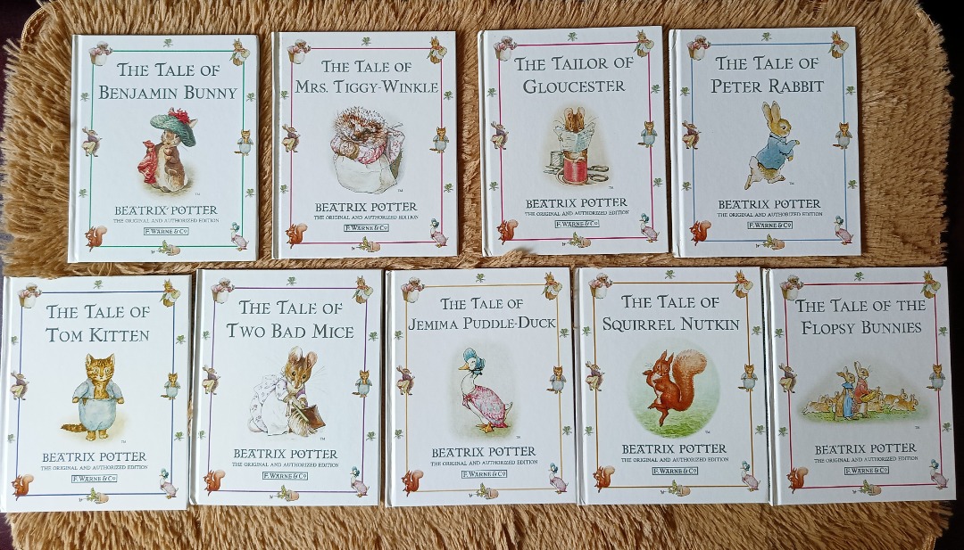 Bundle of 9: Beatrix Potter Original Edition (hb), Hobbies & Toys ...