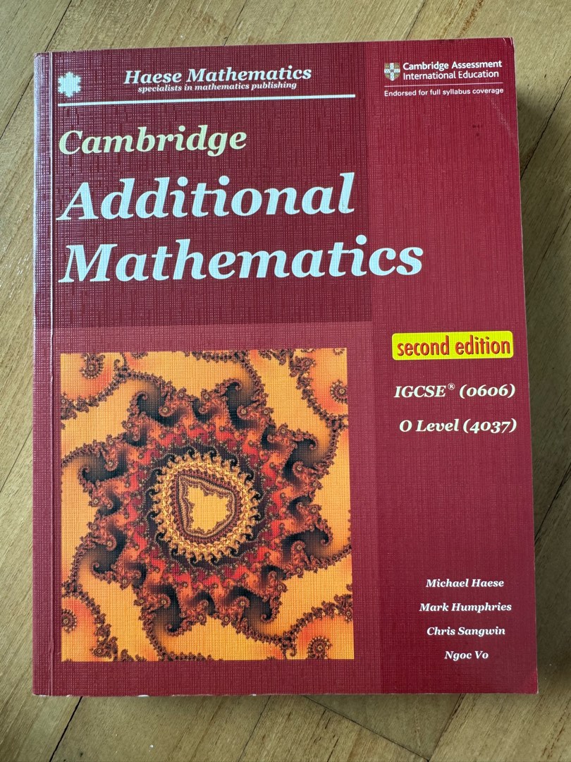 Cambridge Additional Mathematics, Hobbies & Toys, Books & Magazines ...