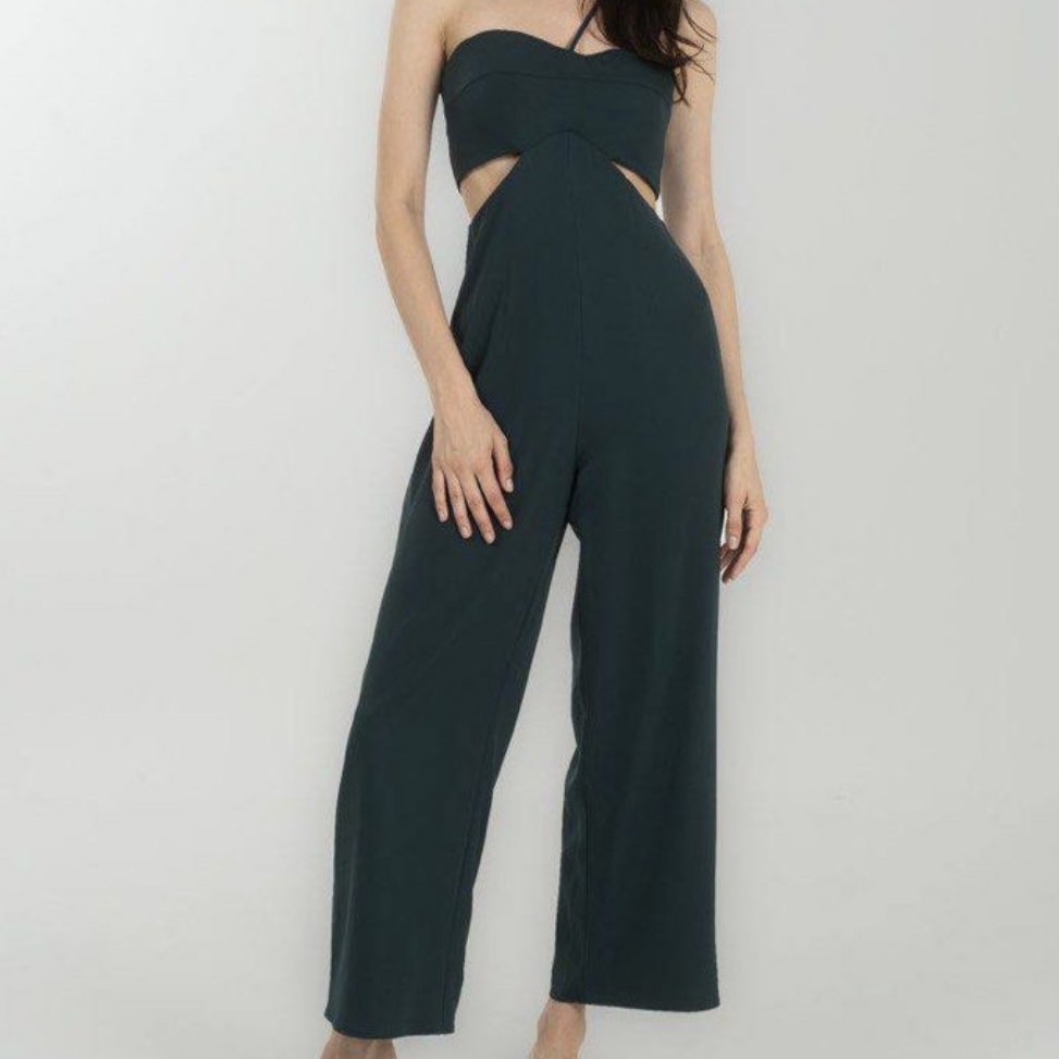Carrislabelle Rayna Queen Anne Padded Top Gunmetal, Women's Fashion ...