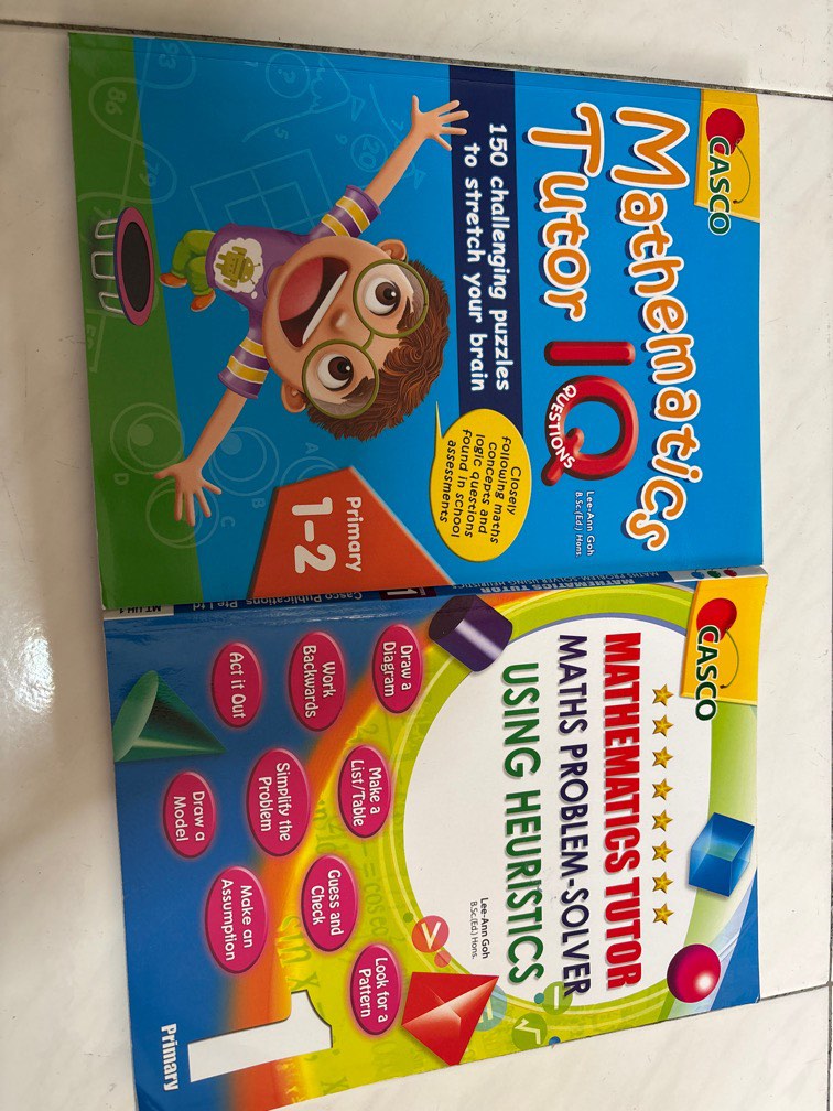 Casco math IQ Heuristics Primary 1, Hobbies & Toys, Books & Magazines ...
