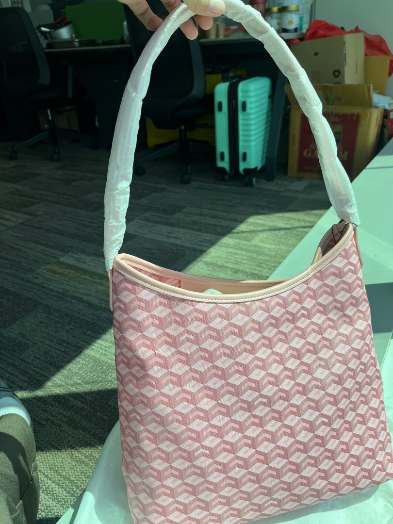 Christy NG Alesso Hobo Large Pink, Fesyen Wanita, Tas & Dompet di Carousell
