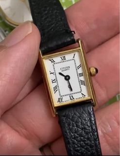 Citizen CQ Roman Tank, Women's Fashion, Watches & Accessories, Watches ...