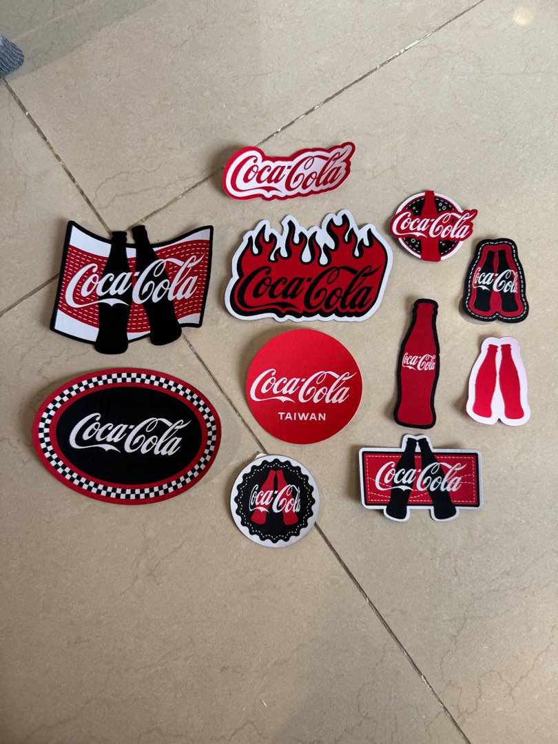 Coca Cola iron on patches, Everything Else on Carousell