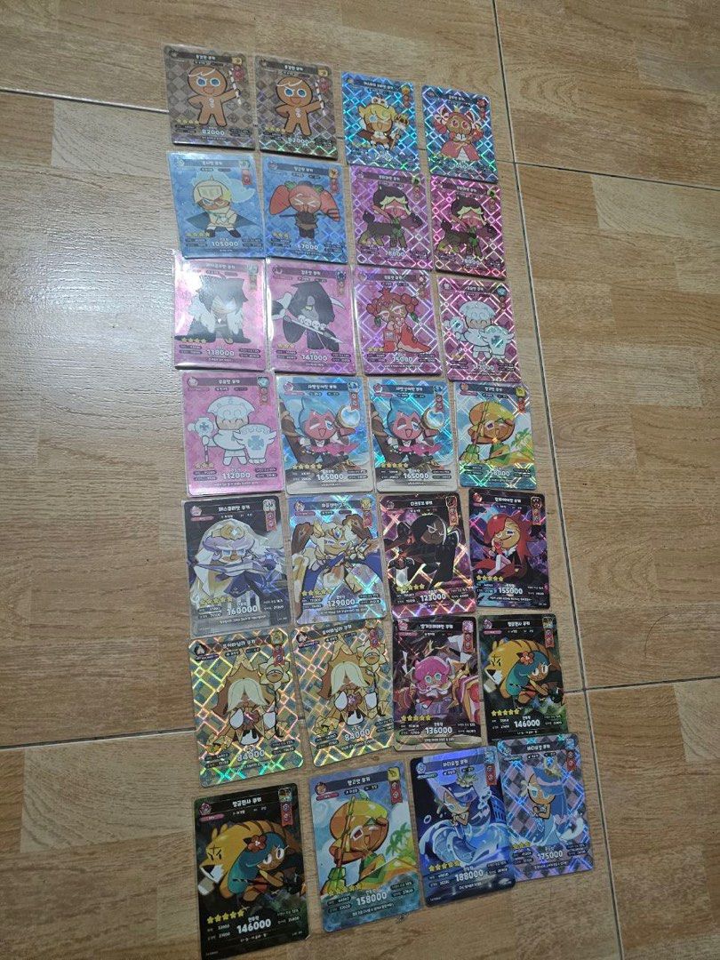 Cookie Run Kingdom CRK Trading Cards V1 V2 V3, Hobbies & Toys, Toys ...