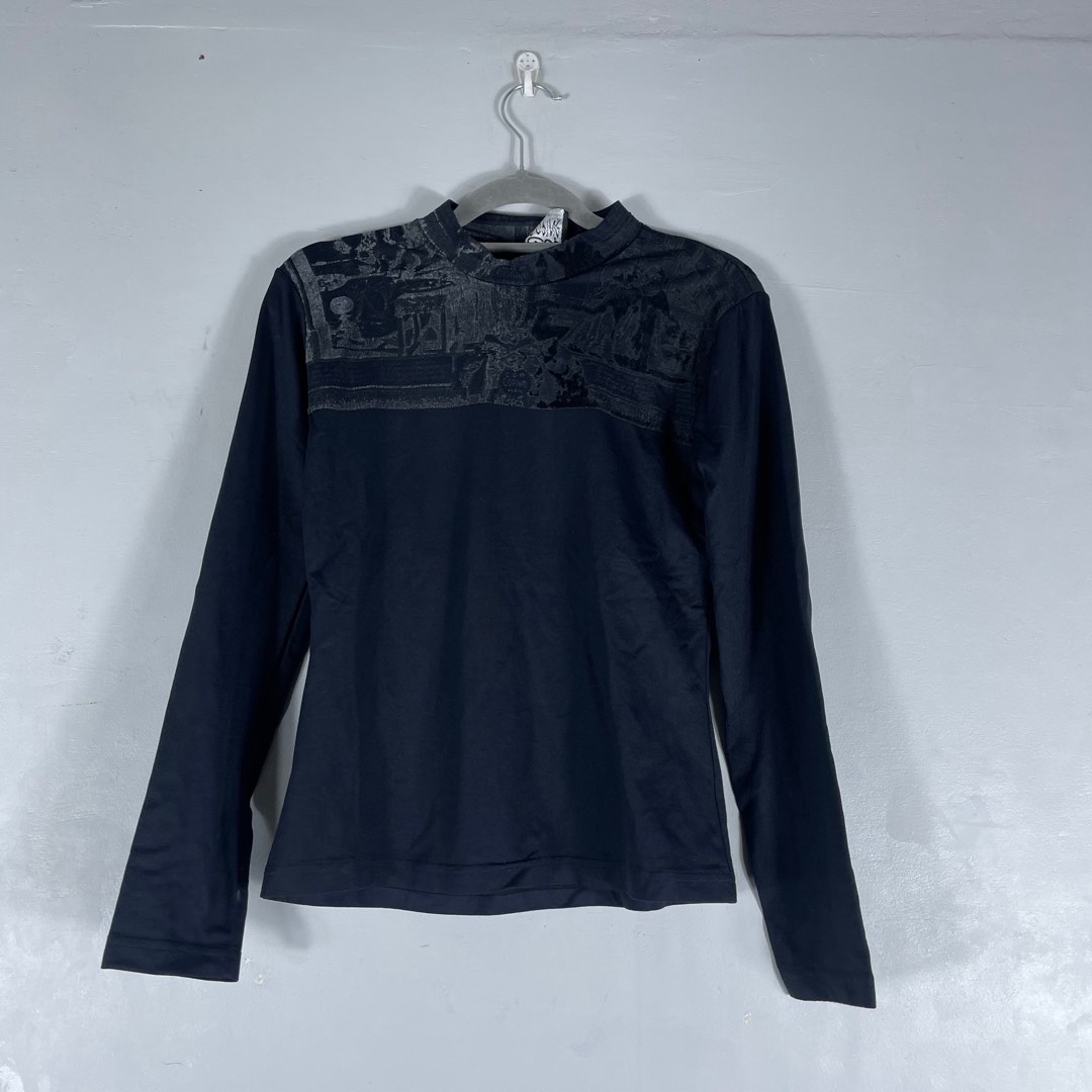 COP COPINE GAMUZA DESIGN LONGSLEEVE, Women's Fashion, Tops, Longsleeves ...