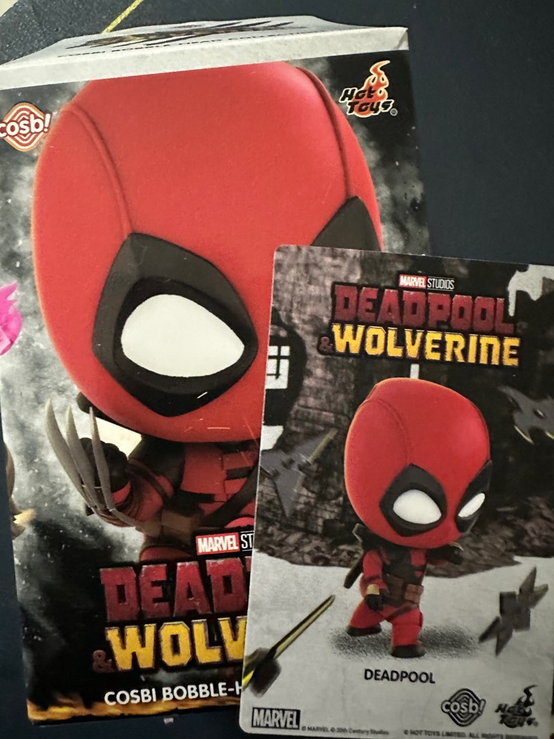 Cosbi Hot Toys Marvel Deadpool, Hobbies & Toys, Toys & Games on Carousell