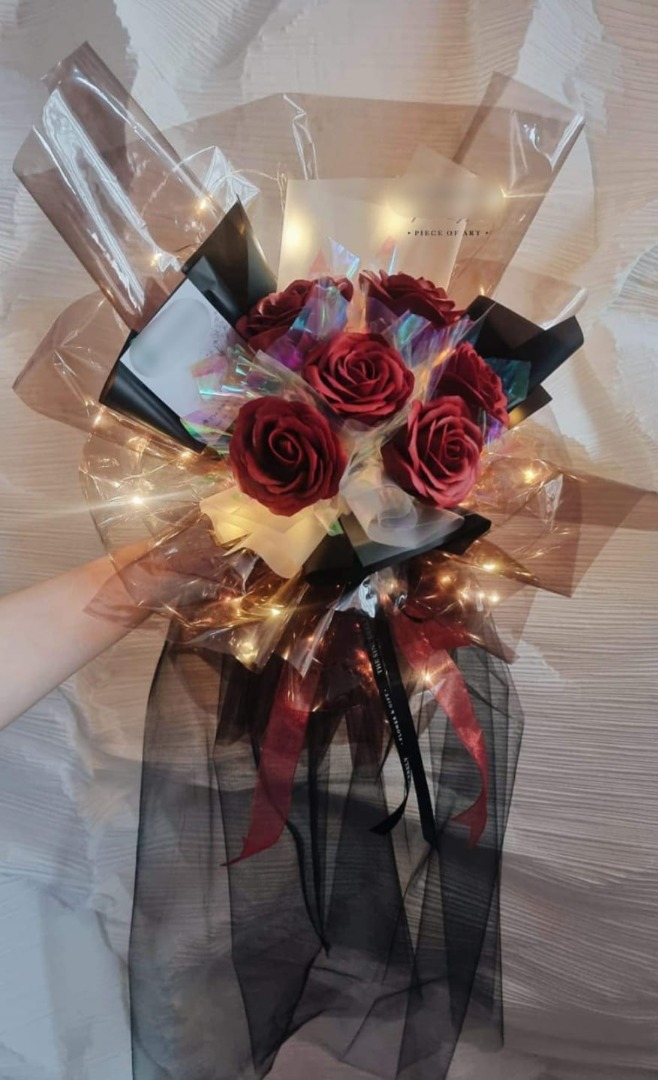 Create Your Own Eternal Flower Gift - flower bouquet, Hobbies & Toys ...