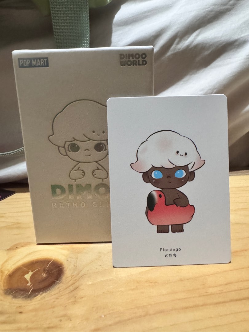 Dimoo - flamingo, Hobbies & Toys, Toys & Games on Carousell