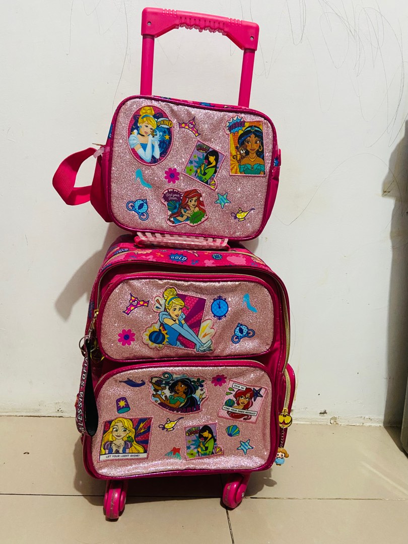 Disney Princess Trolley Bag 12", Babies & Kids, Babies & Kids Fashion ...