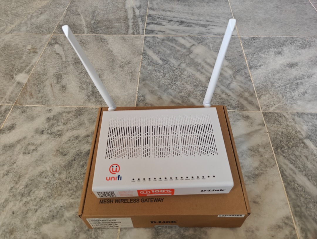 D-Link AX3000 DPN-FX3060V COMBO BOX MESH WIRELESS GATEWAY 2.5G UONU RG ...