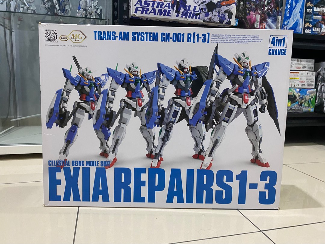 DM dragon momoko gundam exia R1-R3, Hobbies & Toys, Collectibles ...