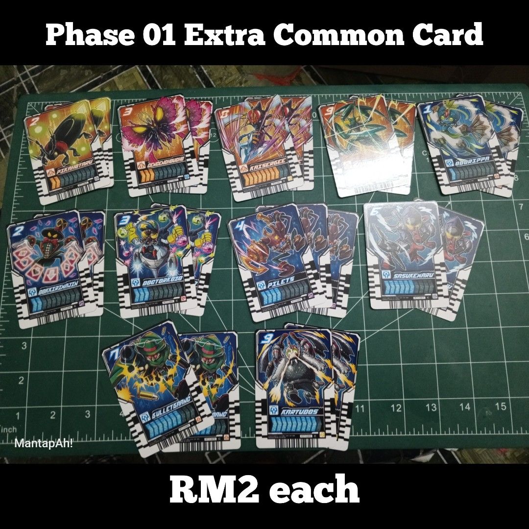 DX Kamen Rider Gotchard Phase 01 Ride Chemy Card (Common), Hobbies ...