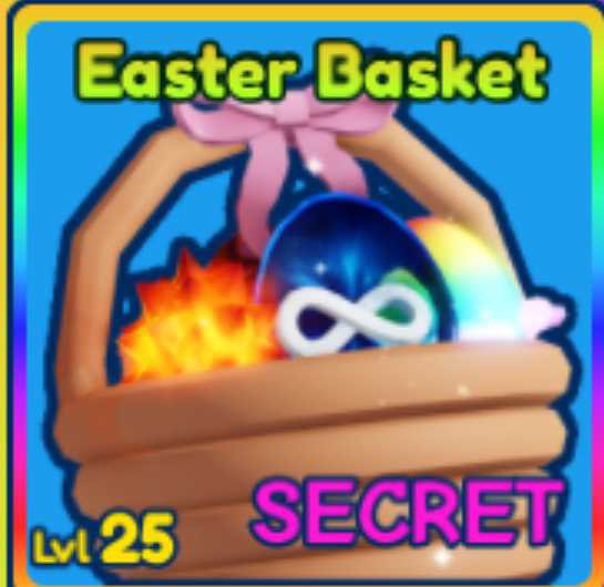 Easter Basket Secret Pet | Bubblegum Simulator Infinity | BGSI | BGS ...