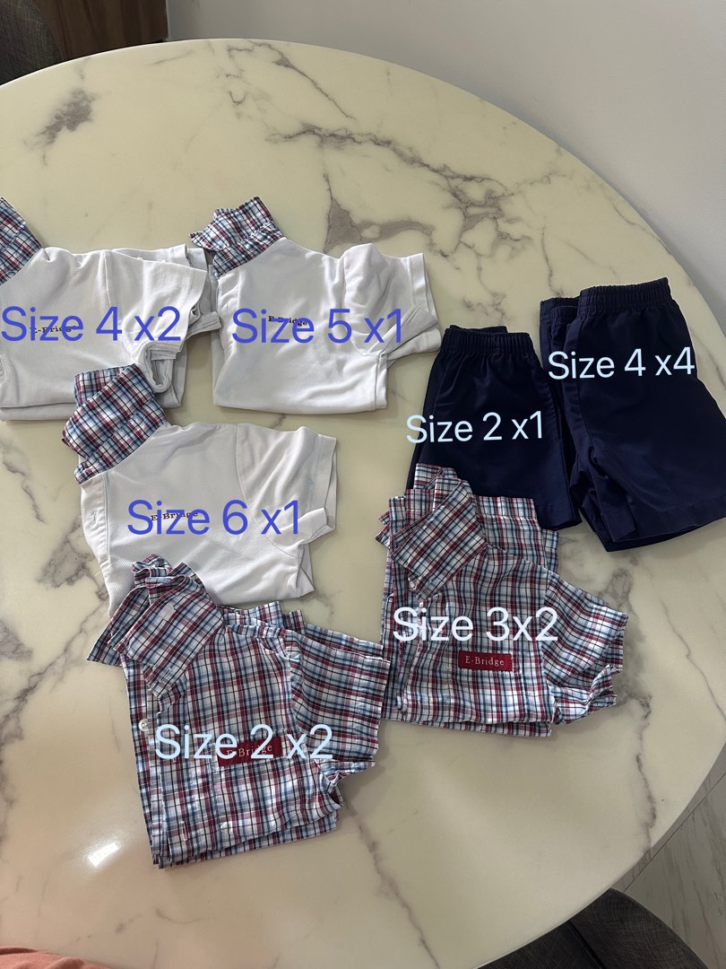 Ebridge school uniform, Babies & Kids, Babies & Kids Fashion on Carousell