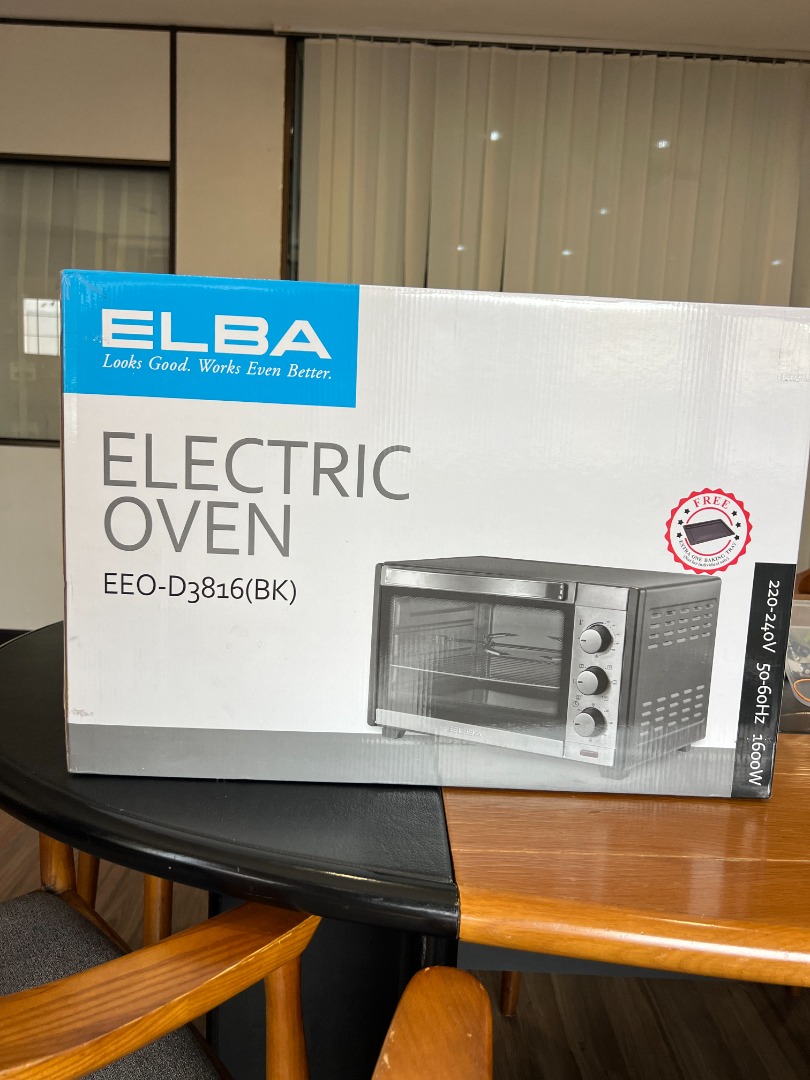 Elba Electric Oven - 38L, TV & Home Appliances, Kitchen Appliances ...