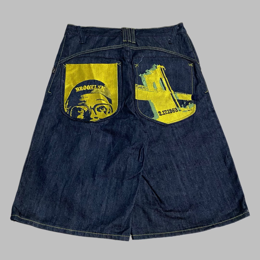 EMBROIDERED AIR JORDAN JORTS, Men's Fashion, Bottoms, Shorts on Carousell