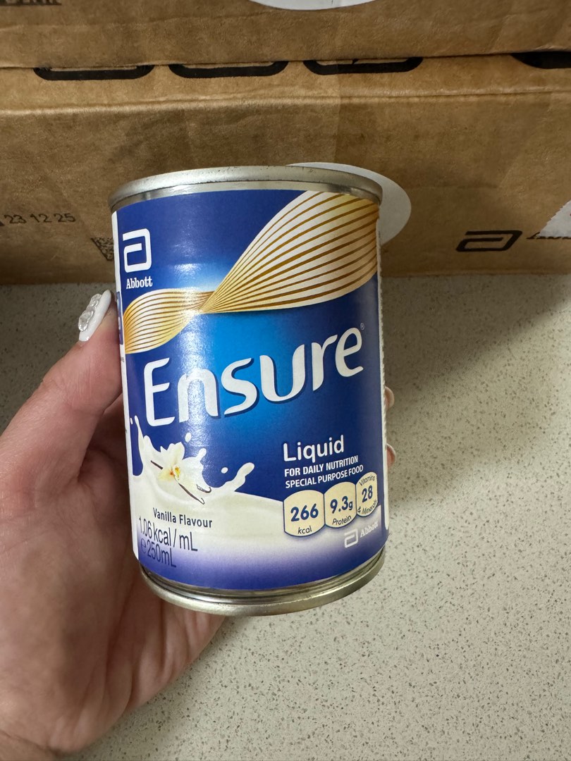 Ensure Liquid Can, Health & Nutrition, Health Supplements, Health Food ...