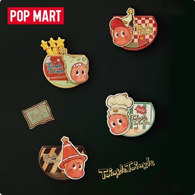 [EXCLUSIVE! POPMART] POPMART TWINKLE TWINKLE MAGNETIC SEALING CLIP ...