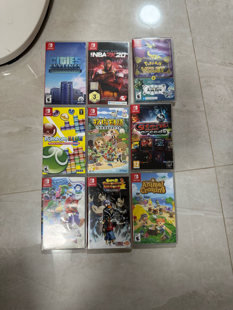 Fixed PRICE Nintendo switch games Animal crossing NBA2K20 NBA Stern ...