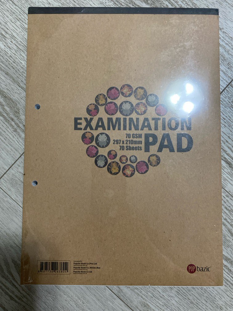 Foolscap Paper/ Lecture Pad/ Examination Pad, Hobbies & Toys ...