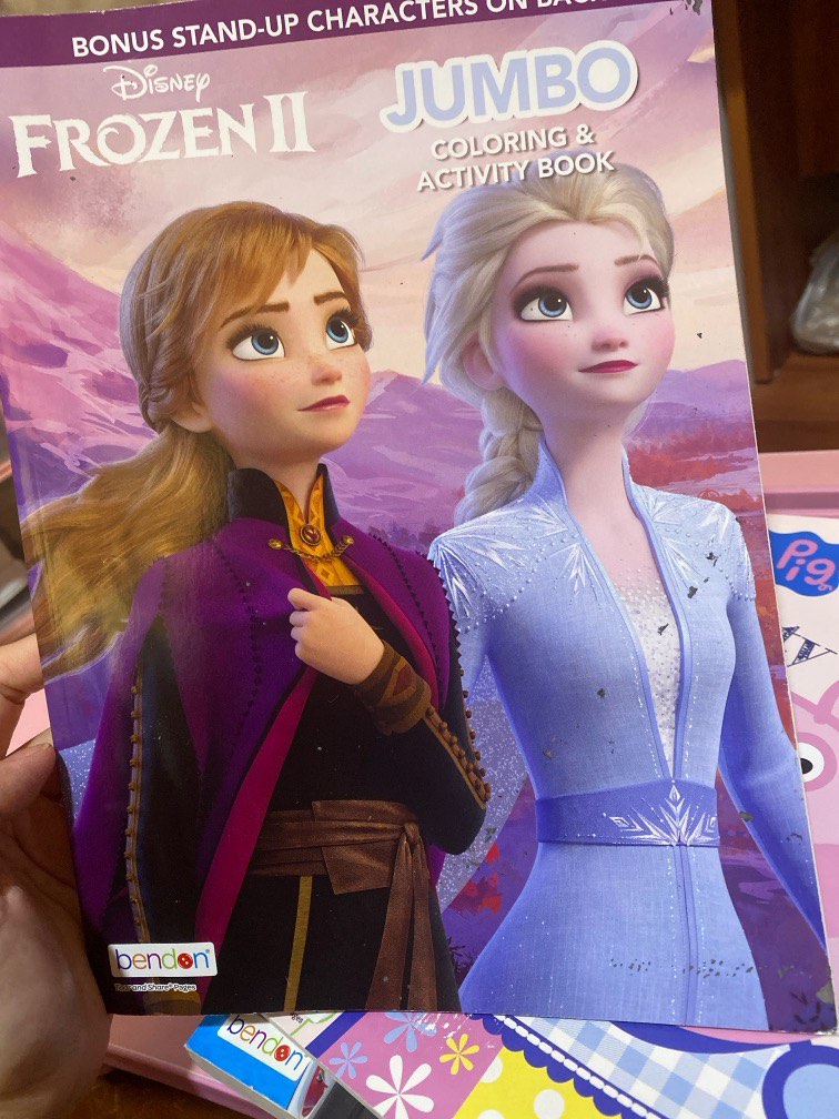 FROZEN 2 COLORING AND ACTIVITY BOOK, Hobbies & Toys, Books & Magazines ...