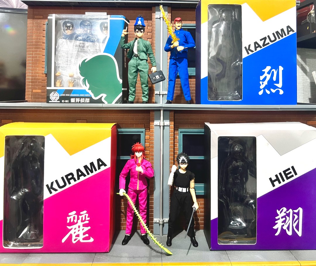 Ghost Fighter Set (Yuyu hakusho), Hobbies & Toys, Toys & Games on Carousell