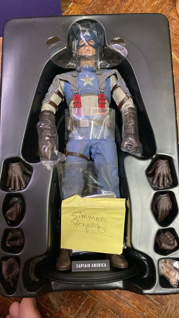 Hottoys Captain America MMS156 The First Avengers 1/6th Scale, Hobbies ...