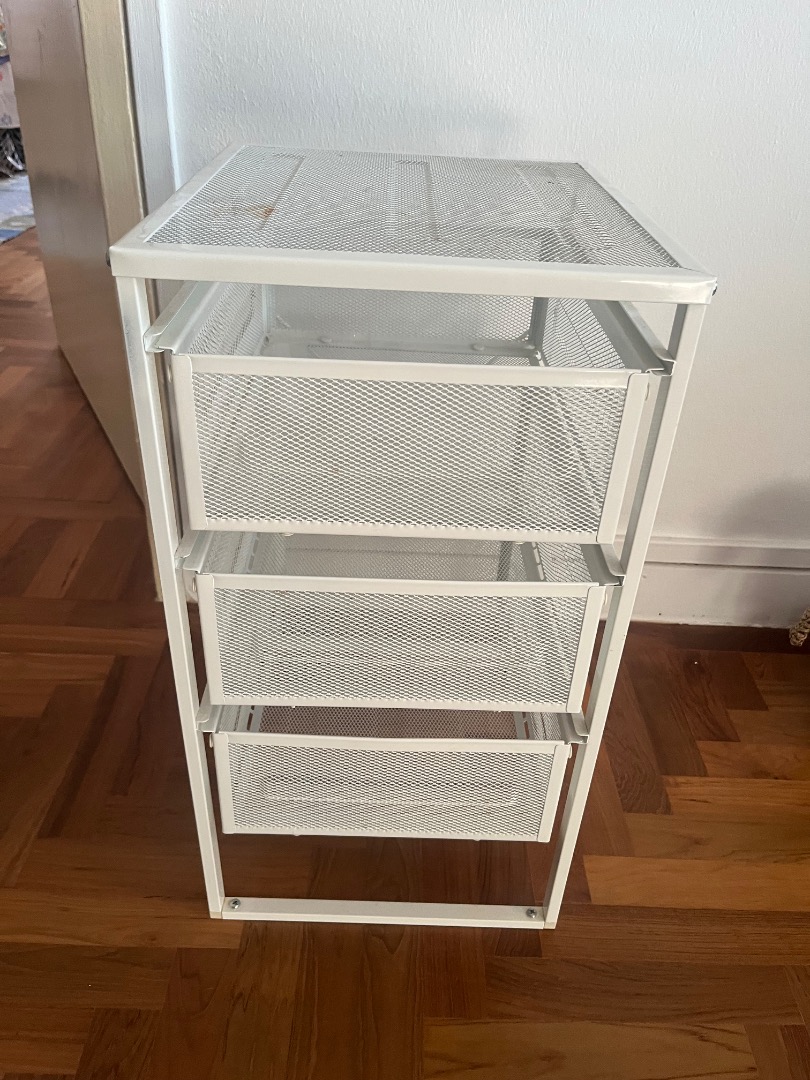 Ikea wire unit, Furniture & Home Living, Furniture, Shelves, Cabinets ...