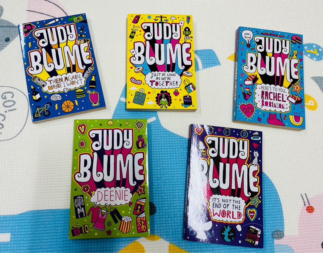 Judy Blume books set, Hobbies & Toys, Books & Magazines, Children's ...