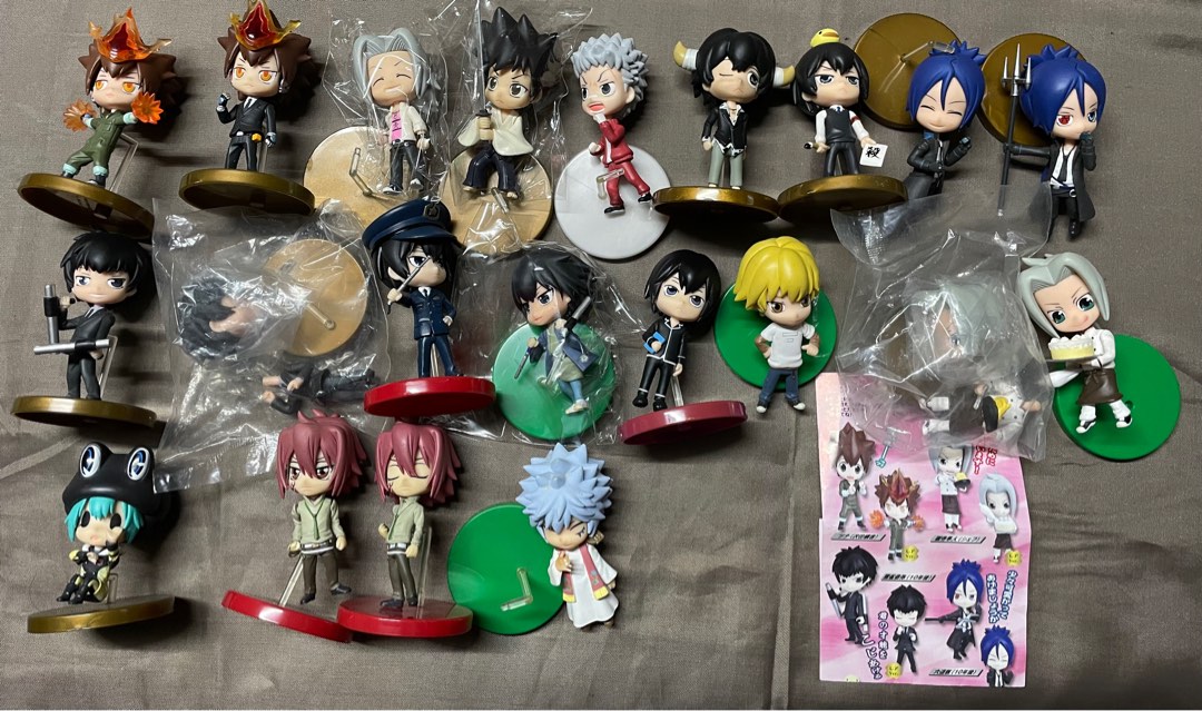 Katekyo Hitman Reborn Authentic Figures Chibi Takara Tomy Arts KHR ...