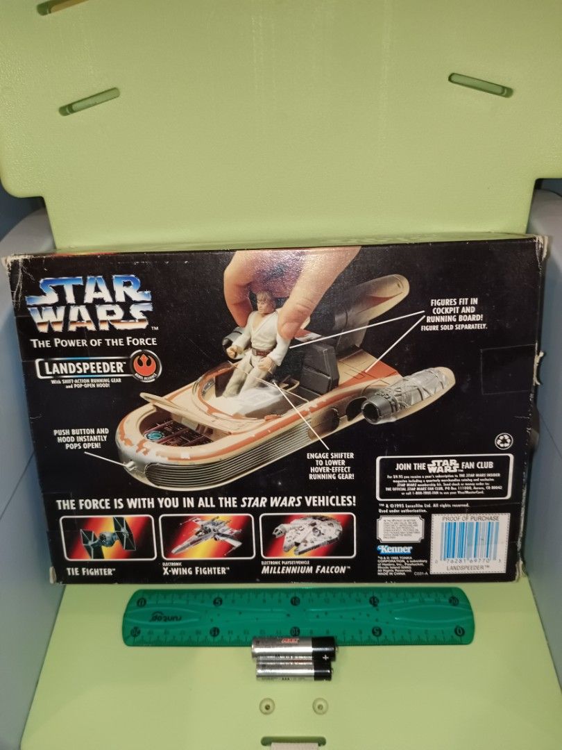 Kenner Star Wars Landspeeder (Complete,As New) Obi Wan Land Speeder 3. ...