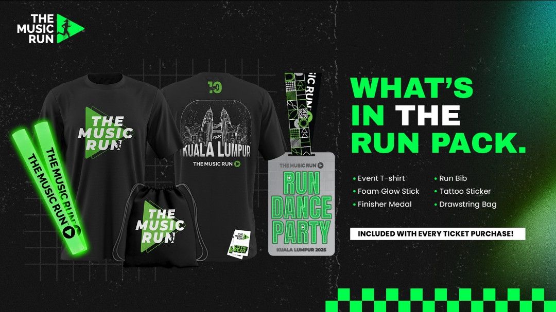 KL Music Run 2025 Early Bird Ticket ( accept deal with another price ...