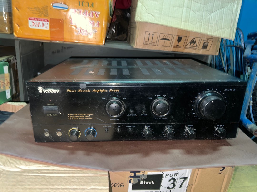 Konzert Stereo Karaoke Amplifier (AV-502), Audio, Soundbars, Speakers ...