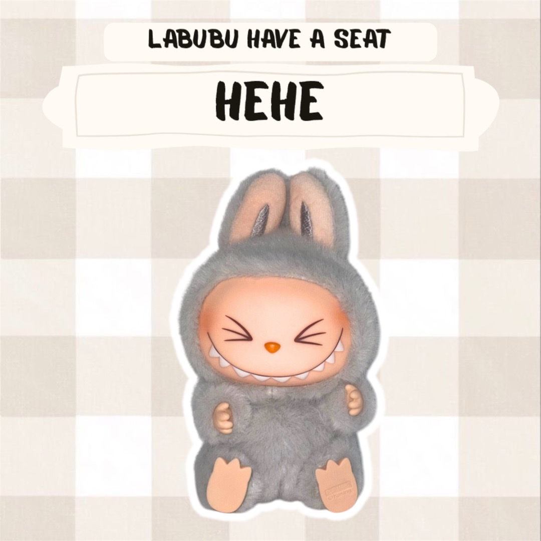 Labubu Hehe, Hobbies & Toys, Toys & Games on Carousell