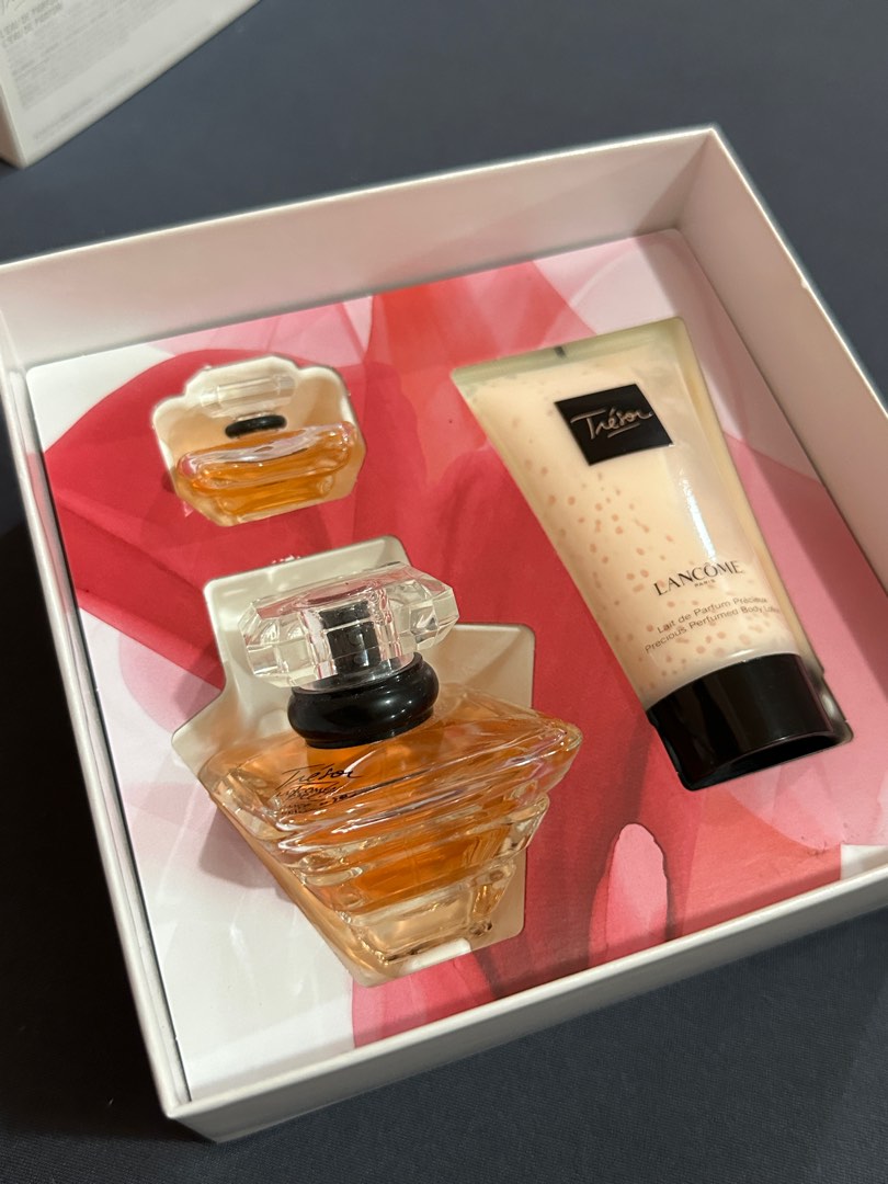 Lancome Tresor Gift set, Beauty & Personal Care, Fragrance & Deodorants ...