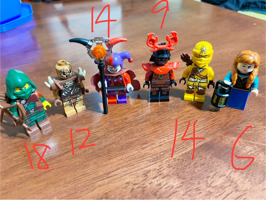 LEGO CMF 16 rogue. Orc. Nexo knight evil jester. Ninjago minifigs ...