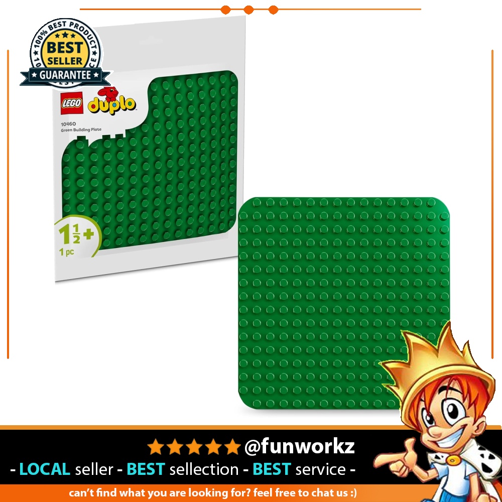 LEGO DUPLO Green Building Plate 10460 Construction Toy for Toddlers ...