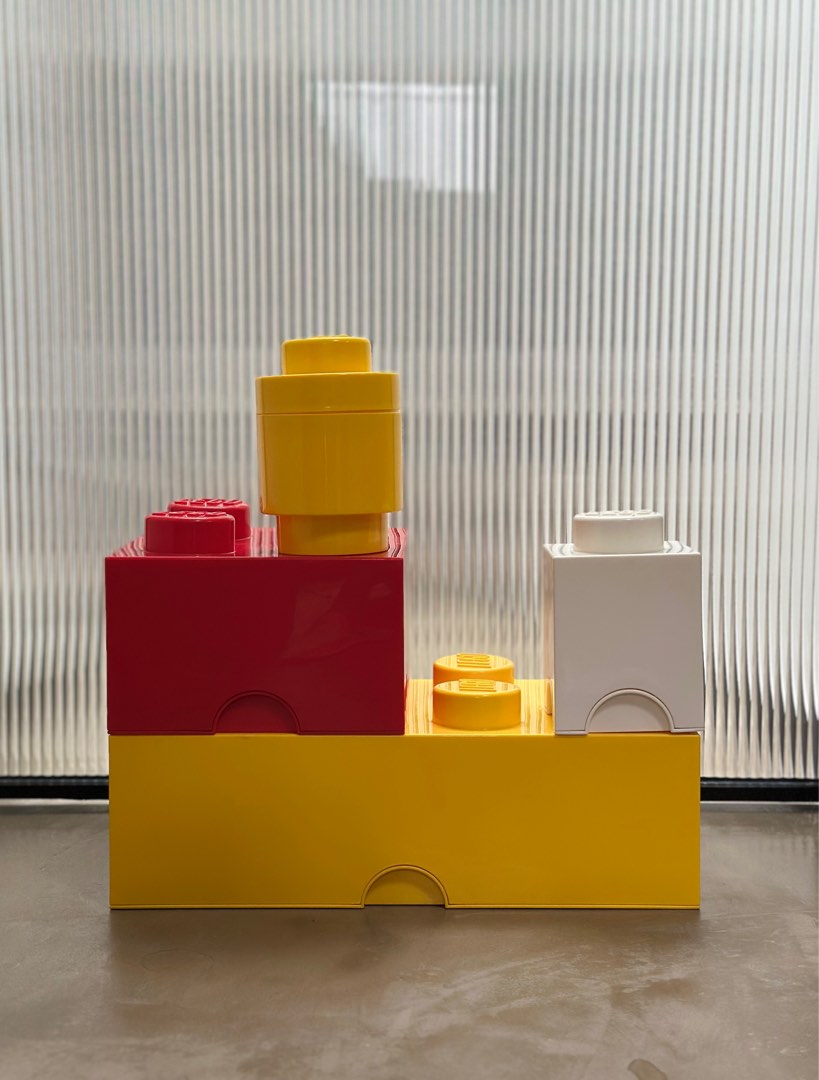 LEGO Stackable and Fun Storage Box, Hobbies & Toys, Toys & Games on ...